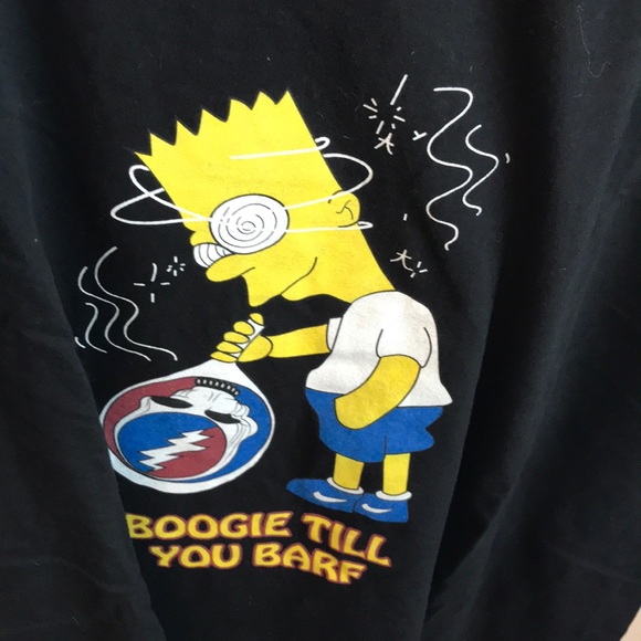 Shirts | Grateful Dead Boogie Till You Barf Bart Shirt | Poshmark